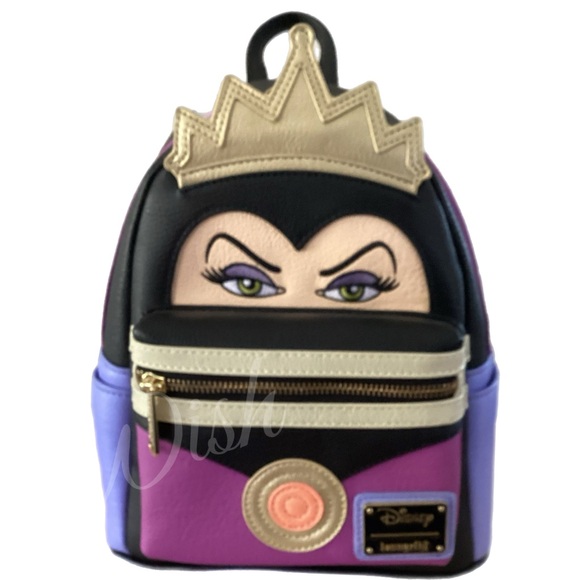 Loungefly | Bags | Loungefly Disney Snow White Evil Queen Og Heart Logo ...